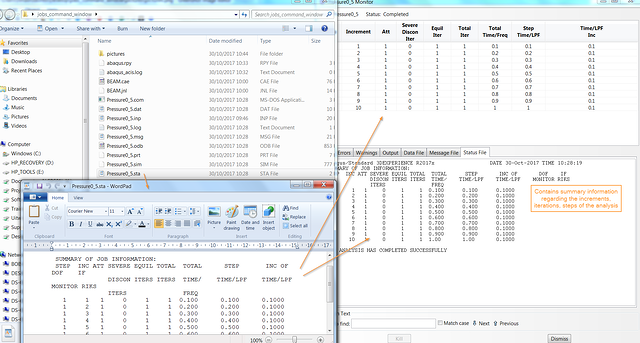 How To Submit And Monitor Abaqus Jobs Through Command Window